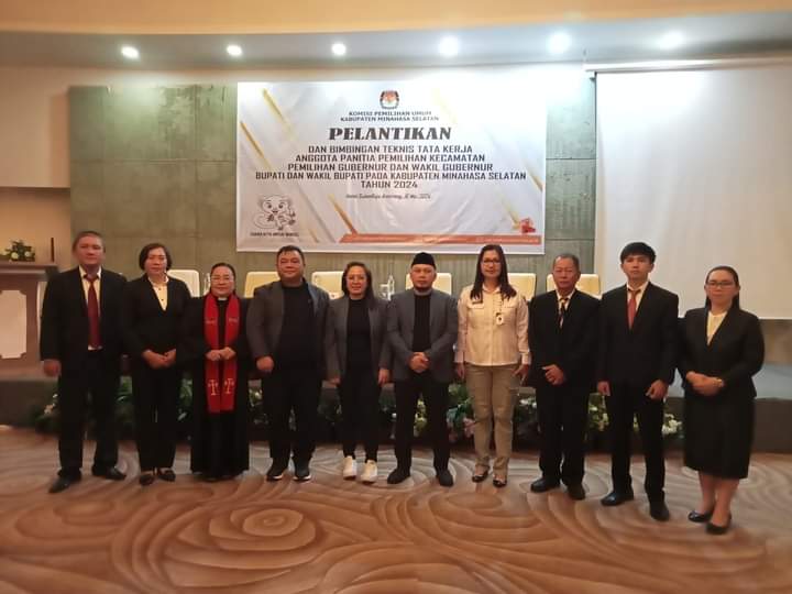 Sebanyak 85 PPK Pilkada 2024 Resmi Dilantik, Ini Pesan Ketua KPU Minsel Sebanyak 85 PPK Pilkada 2024 Resmi Dilantik, Ini Pesan Ketua KPU Minsel